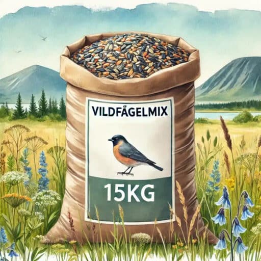 Blanding til vilde fugle 15 kg - Pippifoder